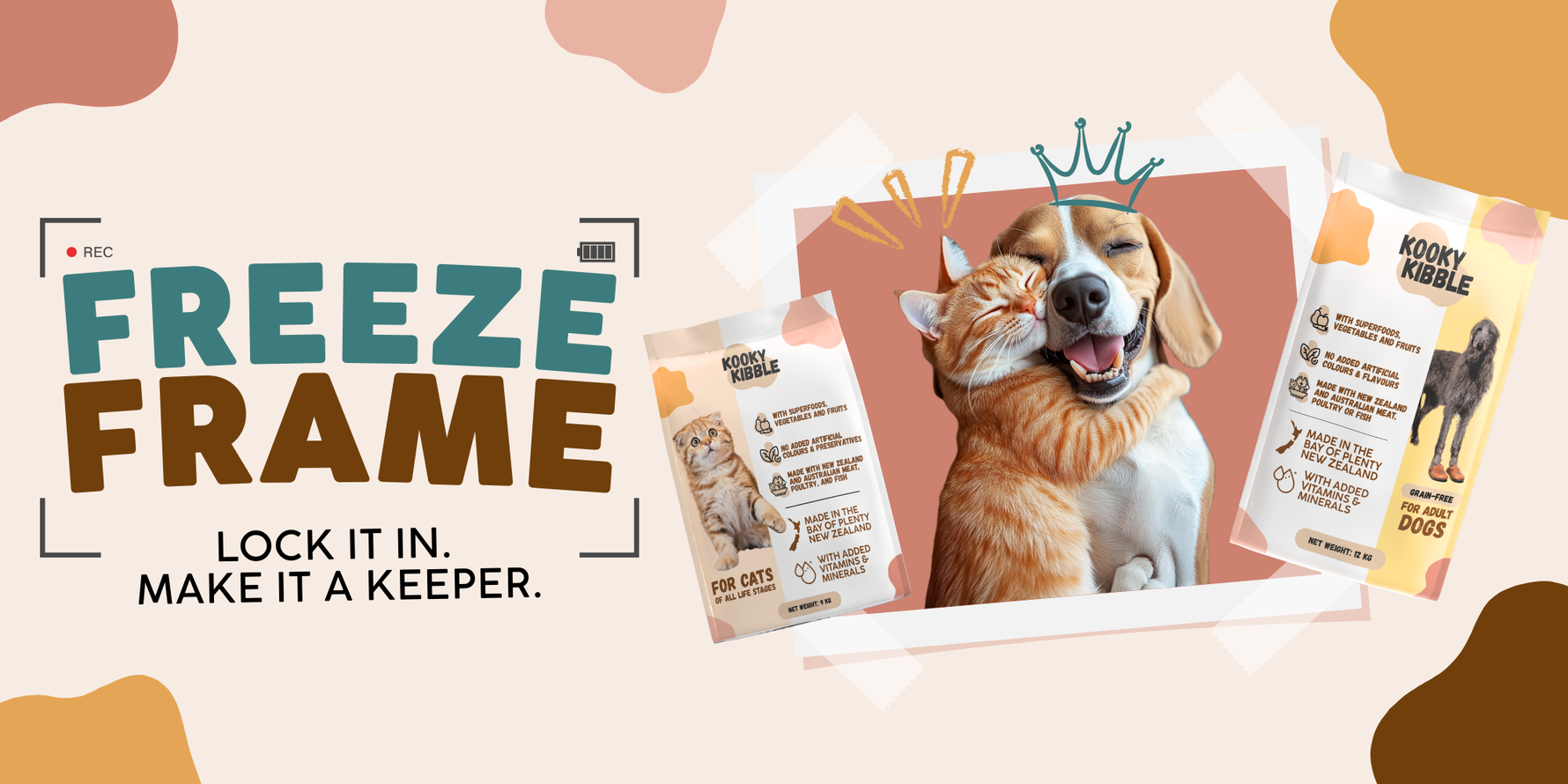 Freeze Frame Pet Photo | Free Pet Keepsake with Your Kooky Kibble Order ...