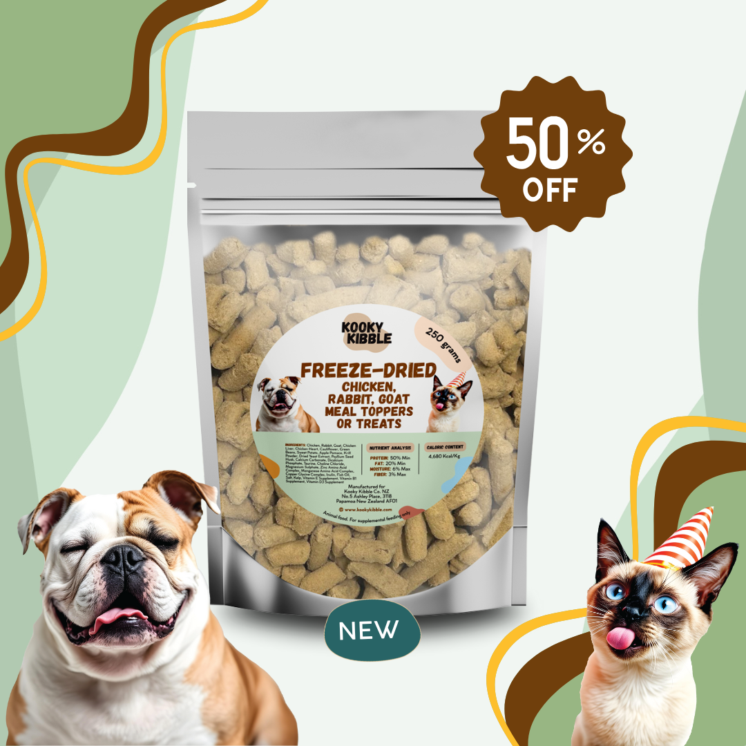 Kooky Kibble NZ: Sustainable Pet Food Made in New Zealand